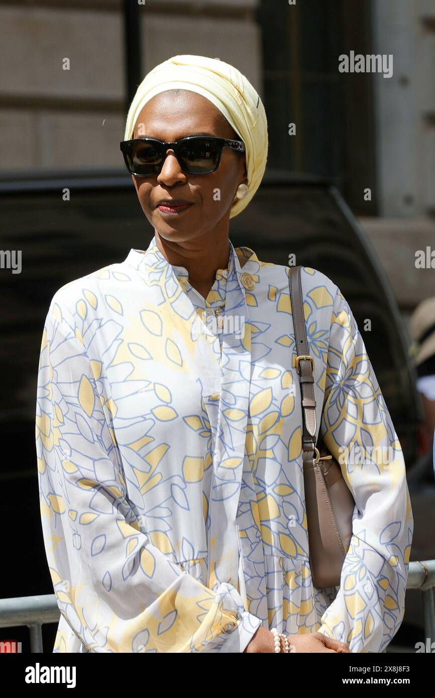 Bowling Green, New York, USA, May 25, 2024 - Fatima Kyari Mohammed ...