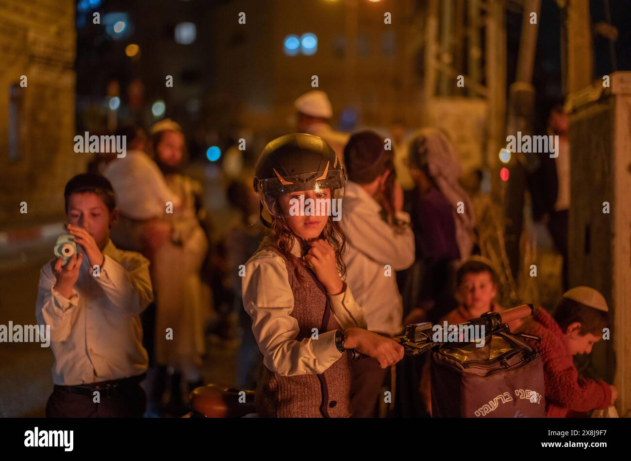 Jerusalem. 25th May, 2024. Ultra-Orthodox Jews celebrate Lag BaOmer ...