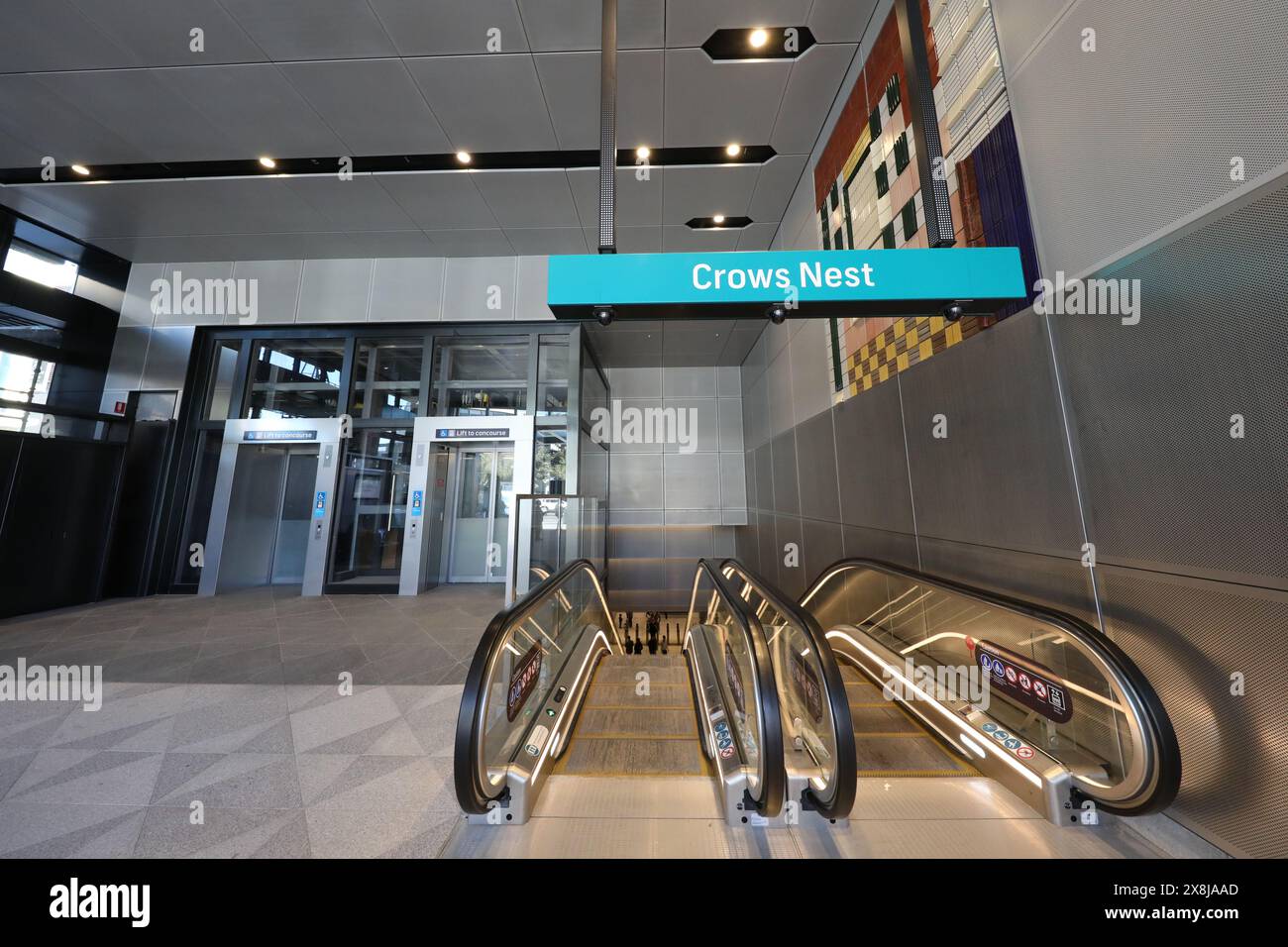 Crows nest metro station hi-res stock photography and images - Alamy