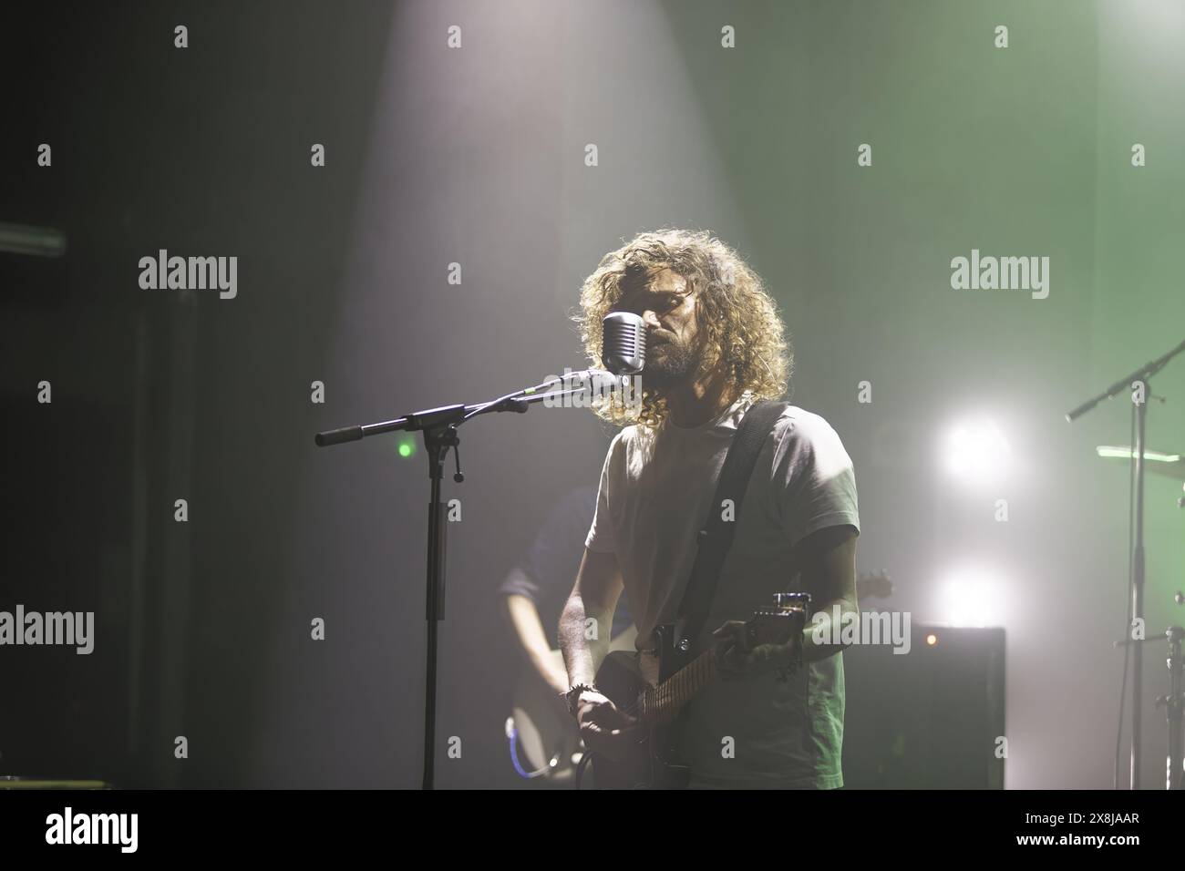 Paris, France.16th Nov, 2023. Kwoon, Sandy Lavallart performs in stage at Le Petit Bain in Paris ...