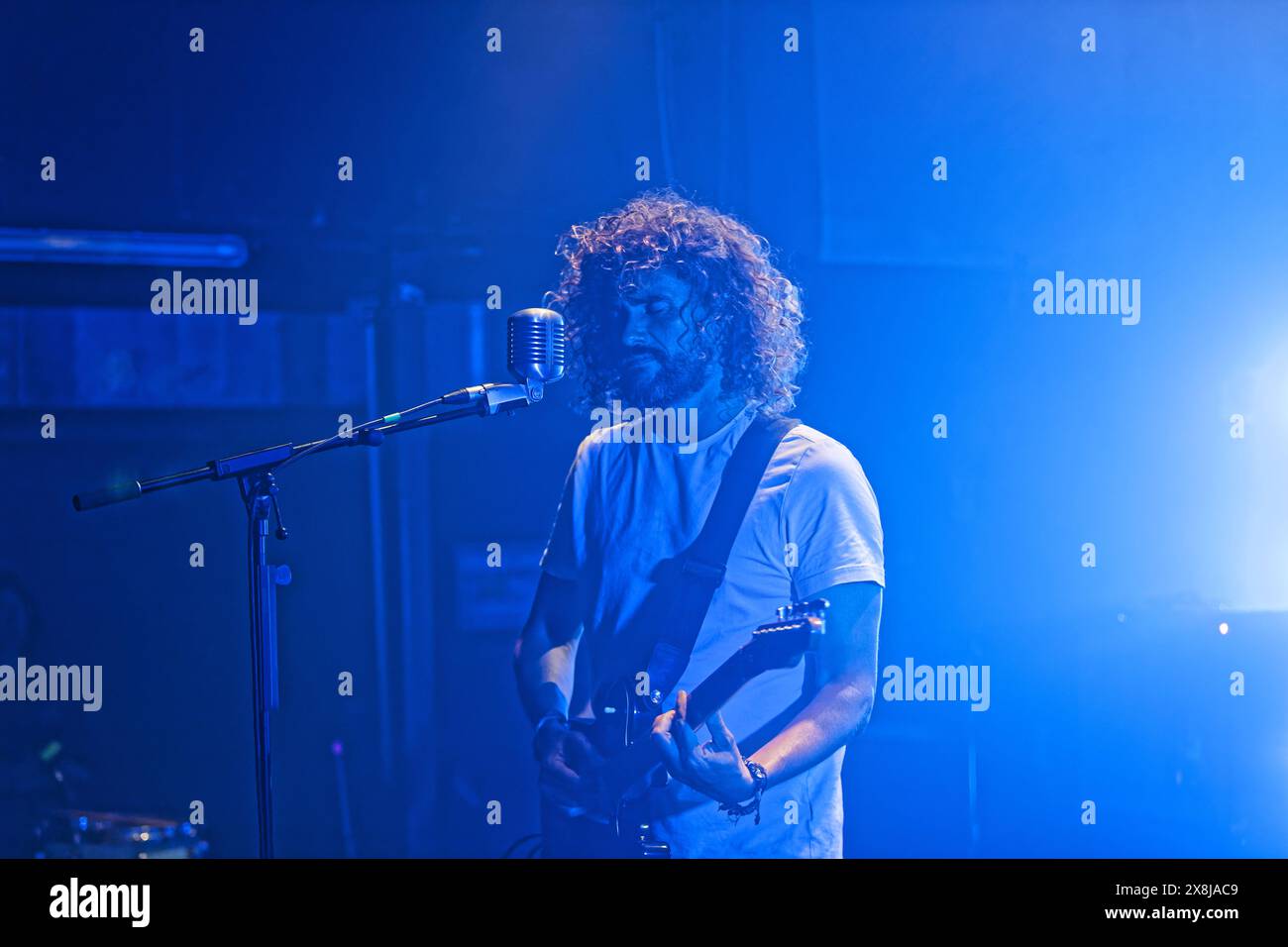 Paris, France.16th Nov, 2023. Kwoon, Sandy Lavallart performs in stage at Le Petit Bain in Paris ...