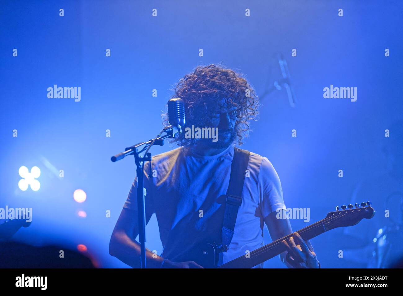 Paris, France.16th Nov, 2023. Kwoon, Sandy Lavallart performs in stage at Le Petit Bain in Paris ...