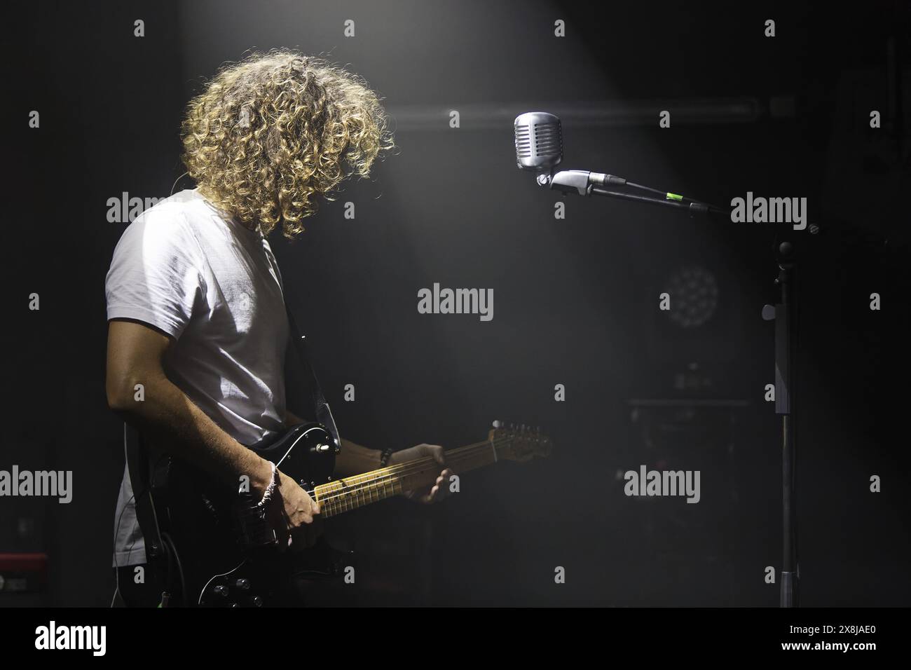 Paris, France.16th Nov, 2023. Kwoon, Sandy Lavallart performs in stage at Le Petit Bain in Paris ...