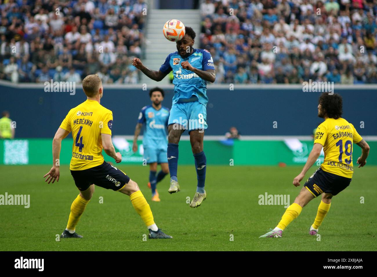 Marcus Wendel Valle da Silva, known as Wendel (8) of Zenit and Viktor ...