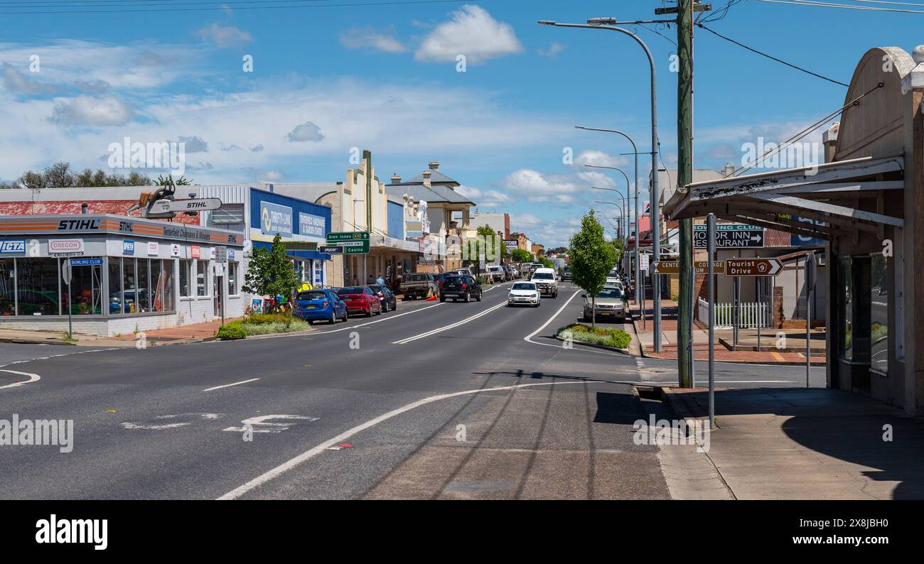The main street of tenterfield, new south wales, australia Stock Photo ...