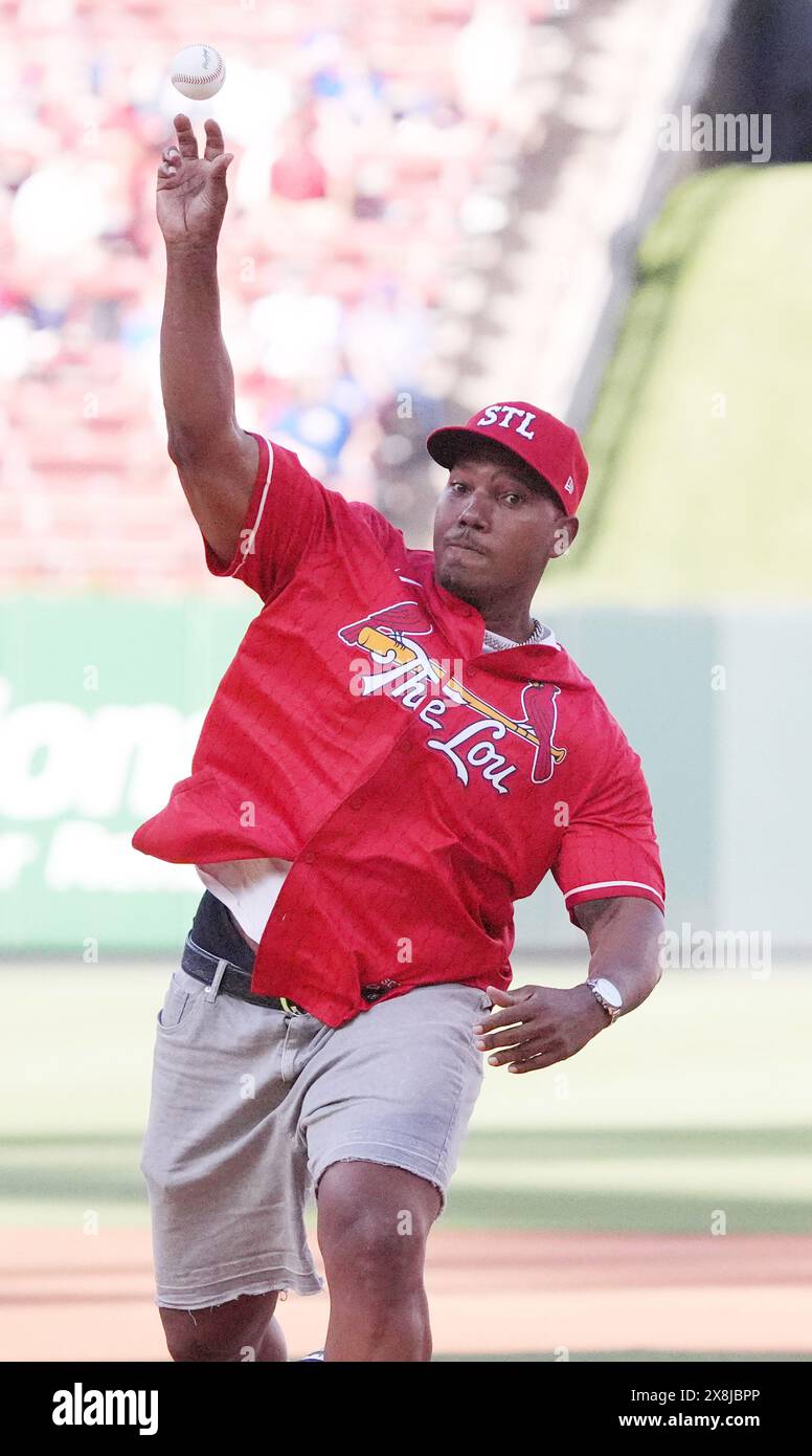 St. Louis, United States. 25th May, 2024. Actor and former NFL player ...