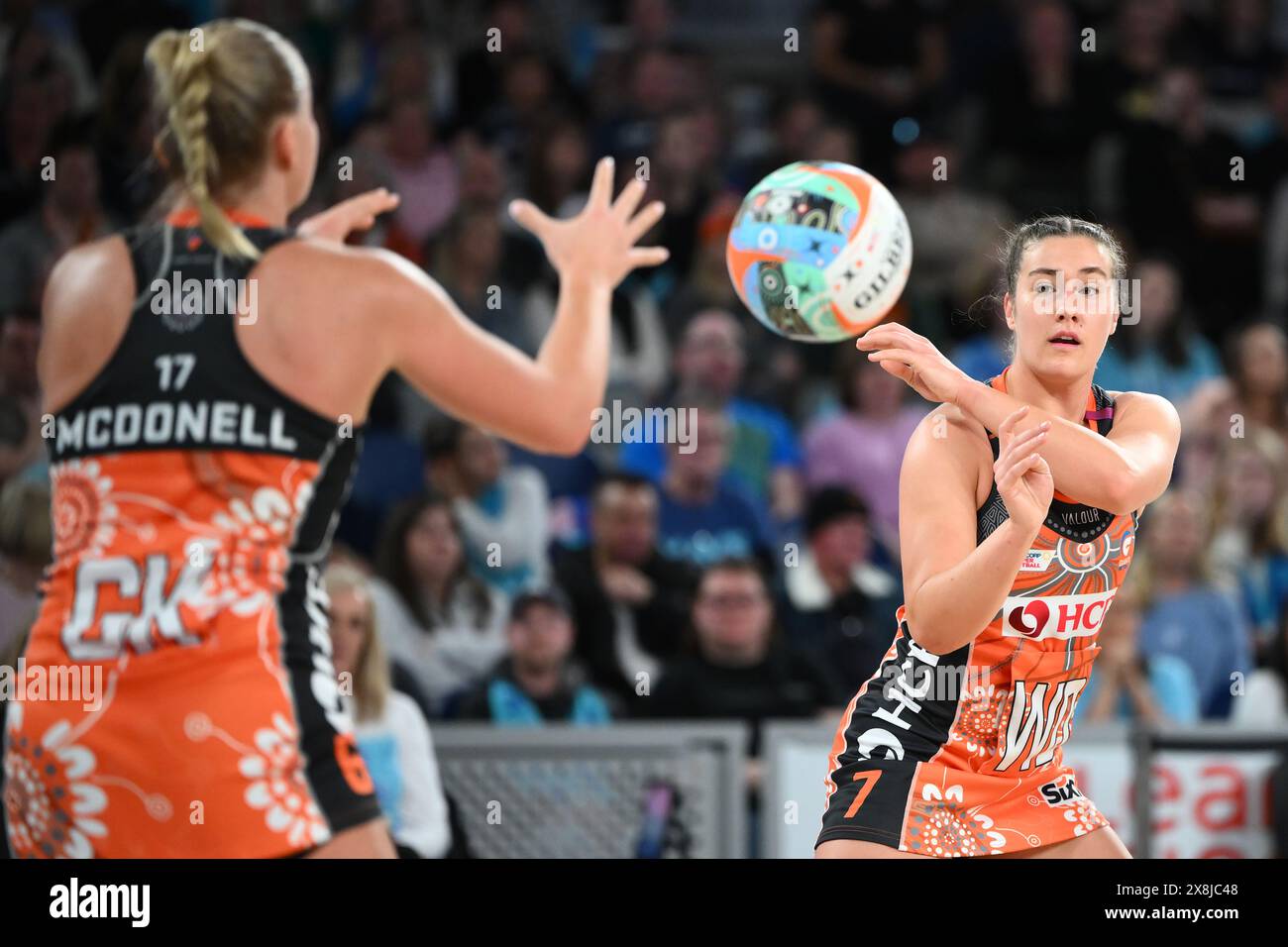 Melbourne, Australia. 26th May, 2024. Amy Sligar of the Giants during ...