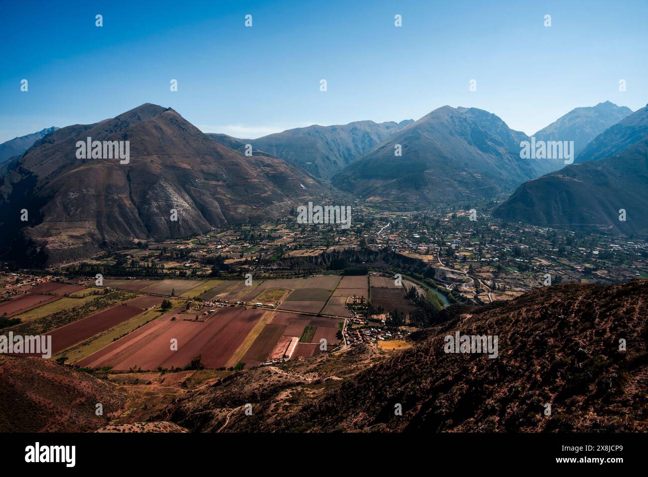 beautiful panoramas of the plains and plateaus between mountain peaks ...