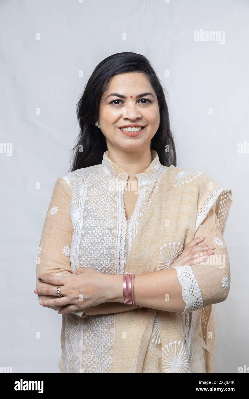 Indian young women isolated hi-res stock photography and images - Alamy