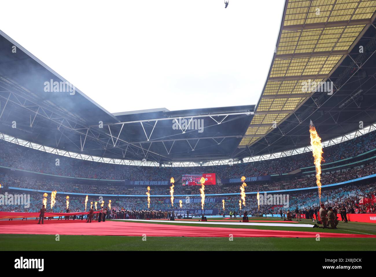 Wembley Stadium, London, UK. 25th May, 2024. FA Cup Final Football ...