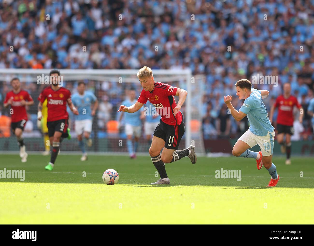 Wembley Stadium, London, UK. 25th May, 2024. FA Cup Final Football ...
