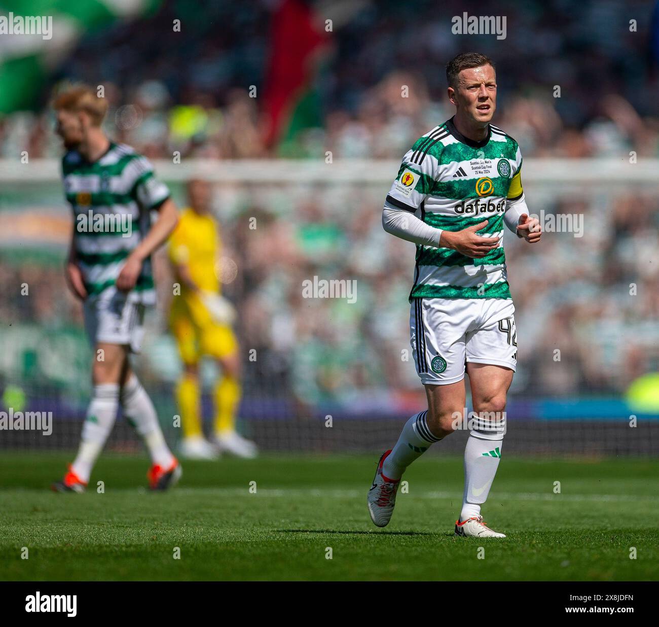 25th May 2024; Hampden Park, Glasgow, Scotland: Scottish Cup Football Final, Celtic versus ...