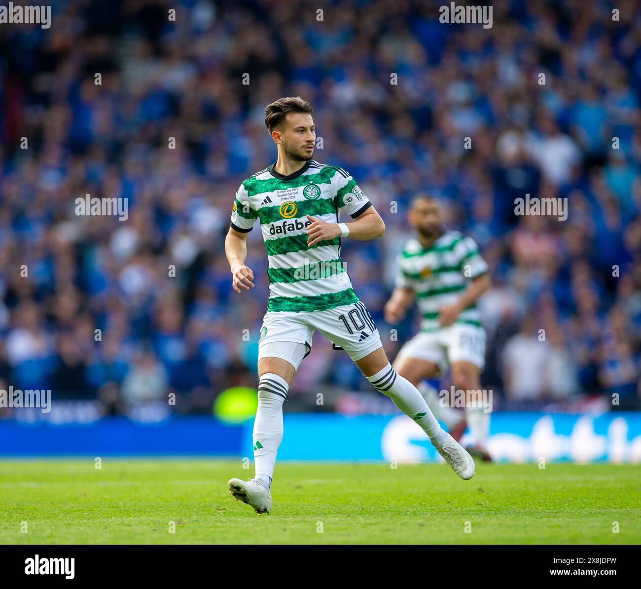 25th May 2024; Hampden Park, Glasgow, Scotland: Scottish Cup Football Final, Celtic versus ...
