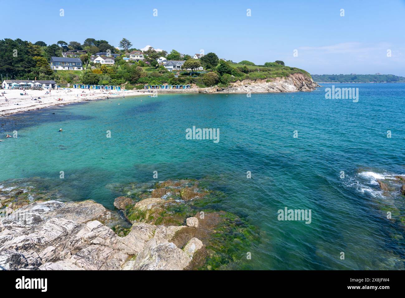 Swanpool Beach, Falmouth, Cornwall, UK Stock Photo - Alamy