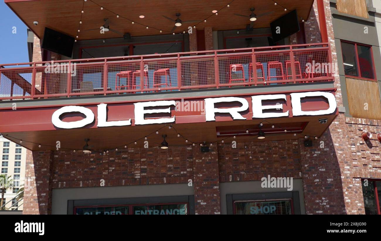 Las Vegas, Nevada, USA 15th May 2024 Singer Blake SheltonÕs Ole Red ...