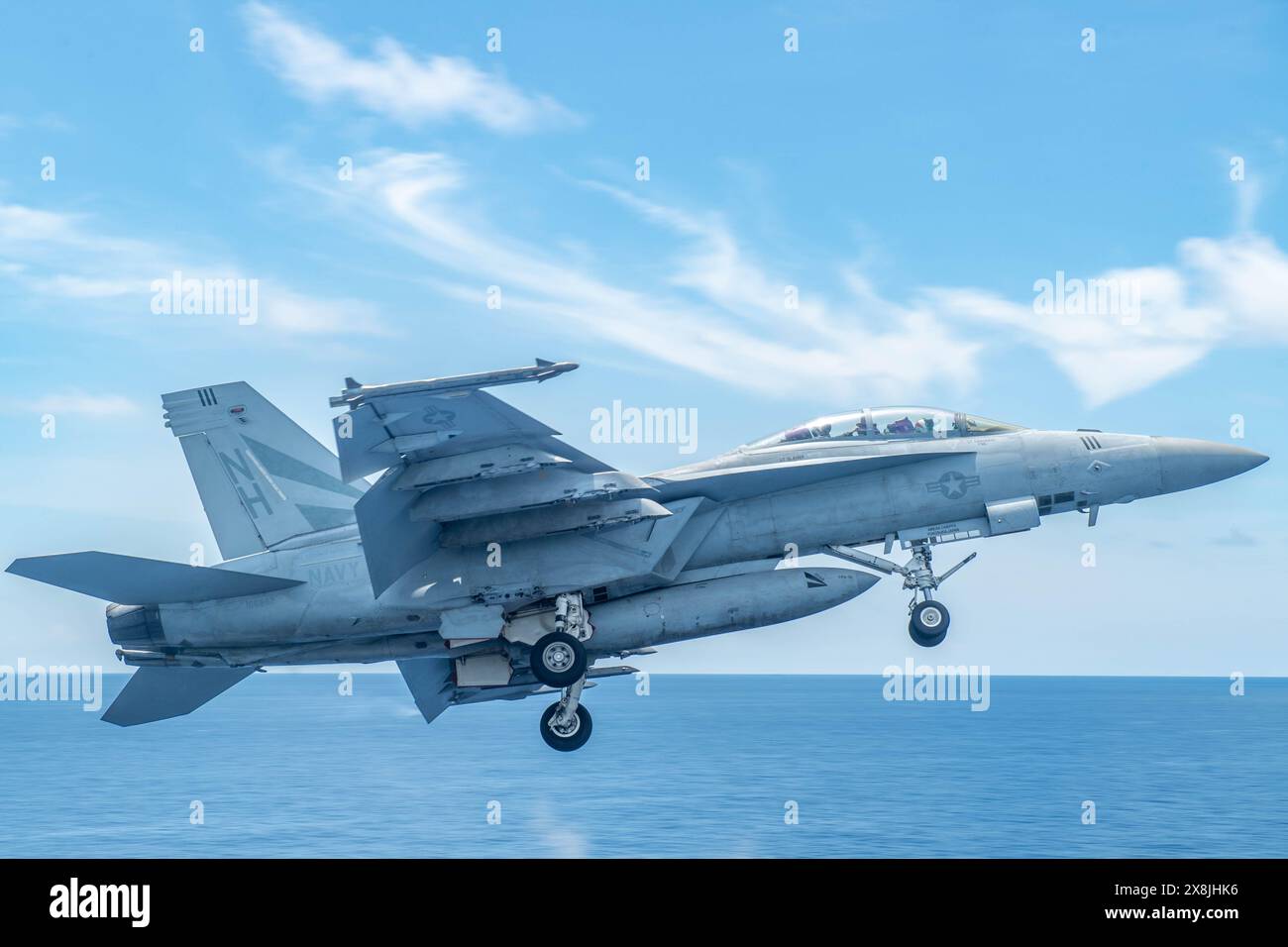 SOUTH CHINA SEA (May 25, 2024) An F/A-18F Super Hornet, assigned to the ...