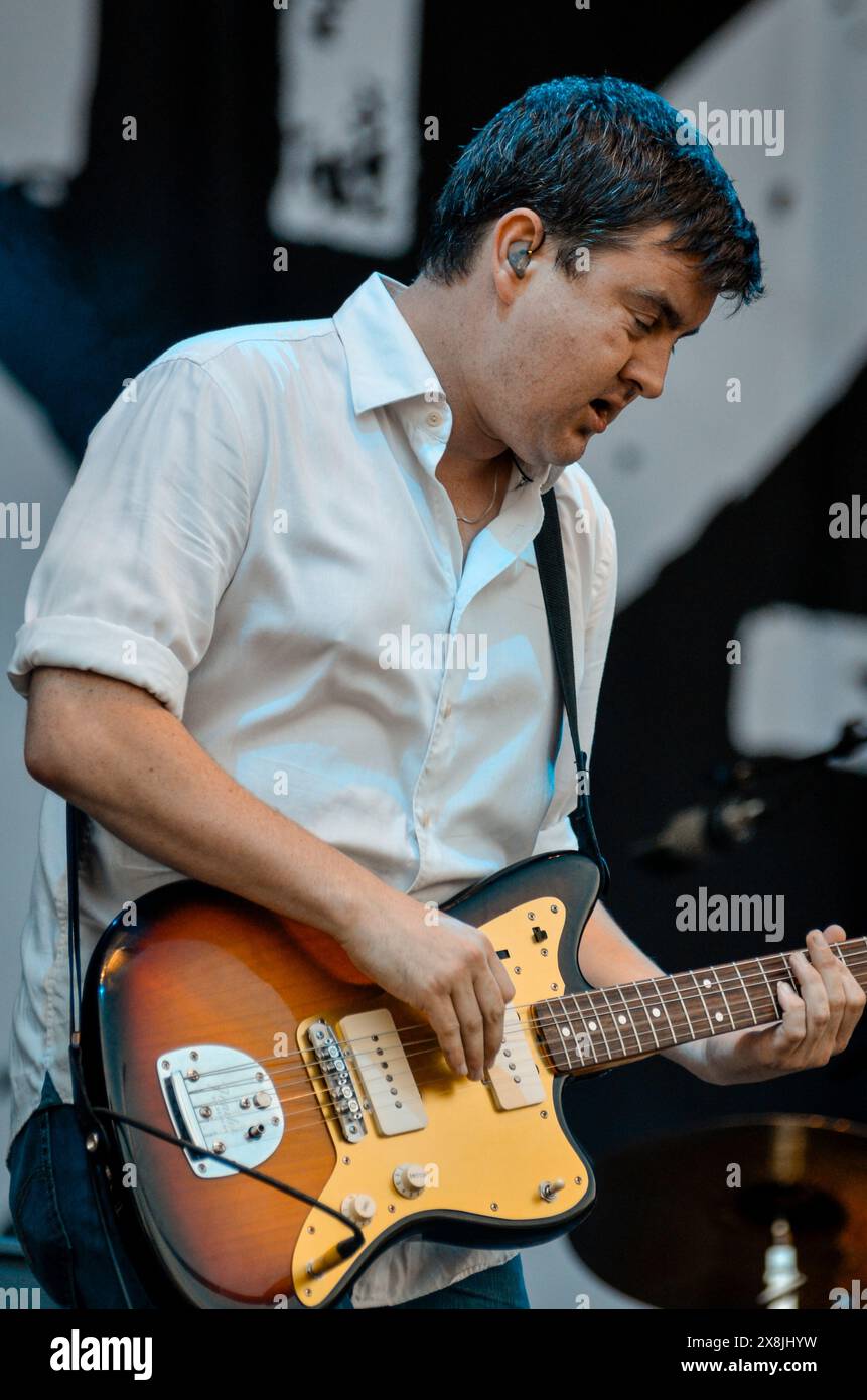 Ben Lloyd, Frank Turner Band, V2012, Hylands Park, Chelmsford, Essex ...