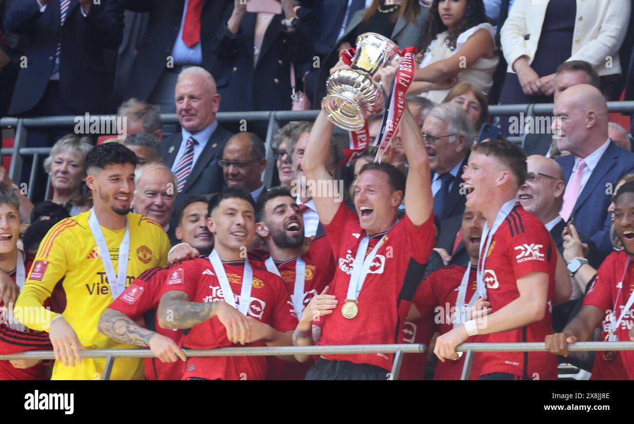 Fa cup final 2024 trophy hi-res stock photography and images - Alamy