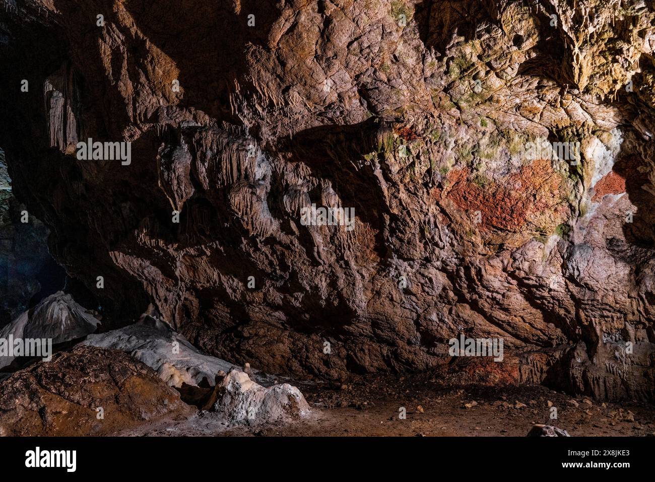 Dimly lit cave interior hi-res stock photography and images - Alamy