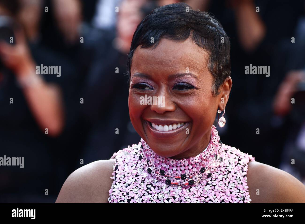 Cannes, France. 25th May, 2024. Mellody Hobson attends the Red Carpet ...