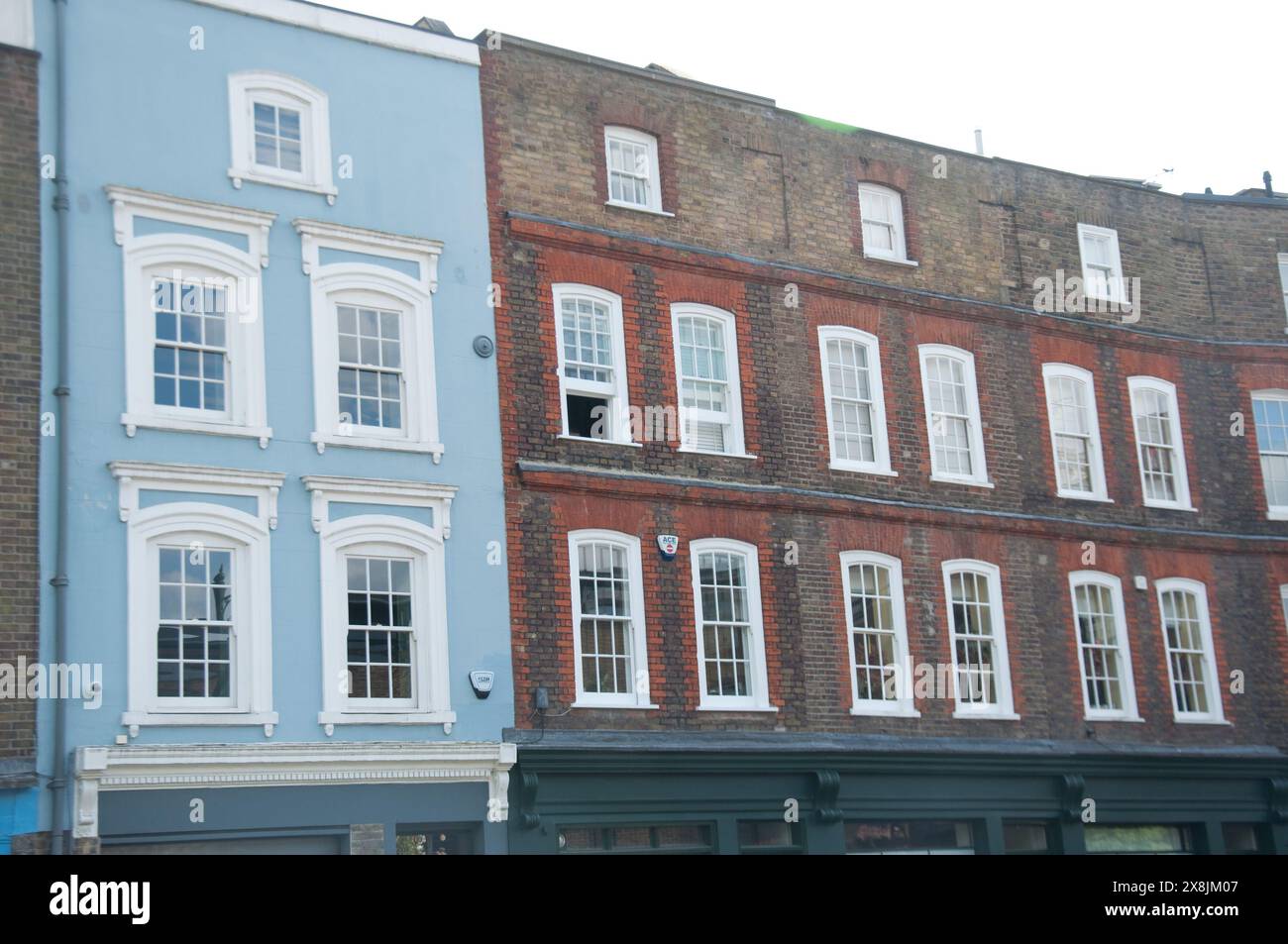 Trendy Area of Limehouse, Georgian-style houses, Limehouse; Tower ...