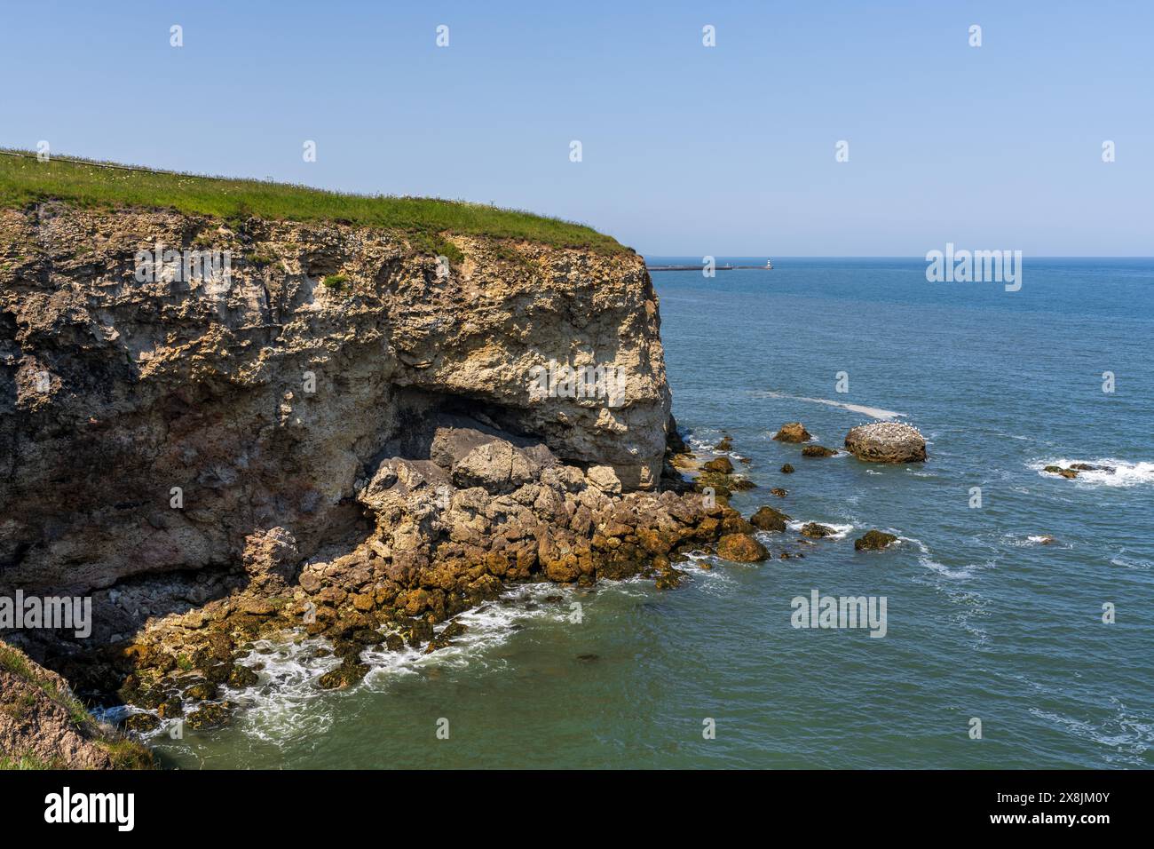 Nose's Point in Seaham, County Durham, England, UK Stock Photo - Alamy
