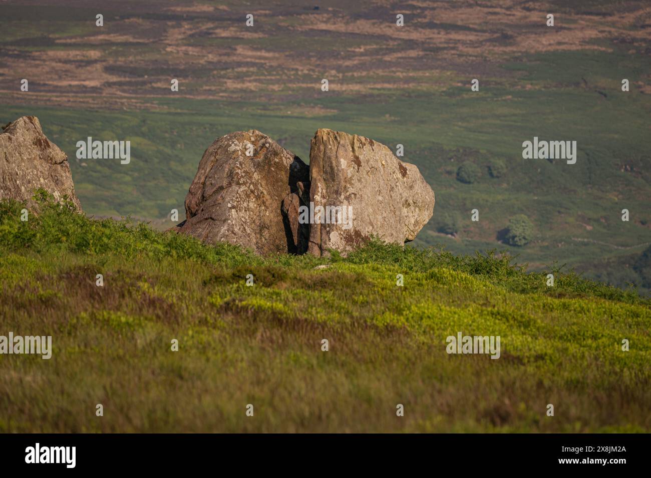The Wainstones near Great Broughton, North Yorkshire, England, UK Stock ...