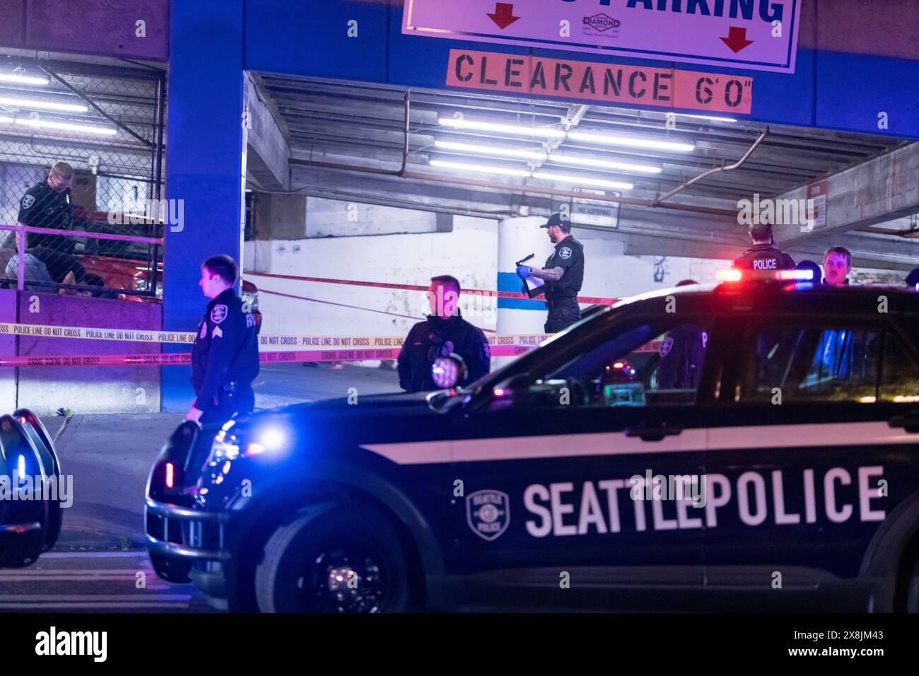 Seattle, USA. 25th May 2024. Around 11:20pm A shooting erupted in the ...
