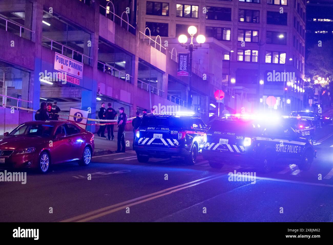 Seattle, USA. 25th May 2024. Around 11:20pm A shooting erupted in the ...