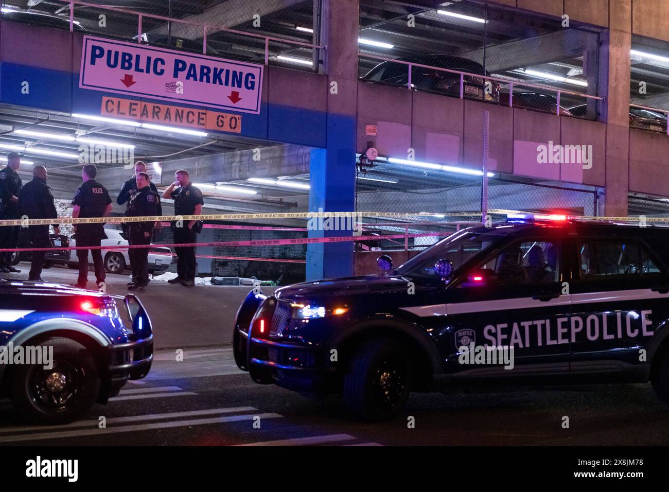Seattle, USA. 25th May 2024. Around 11:20pm A shooting erupted in the ...