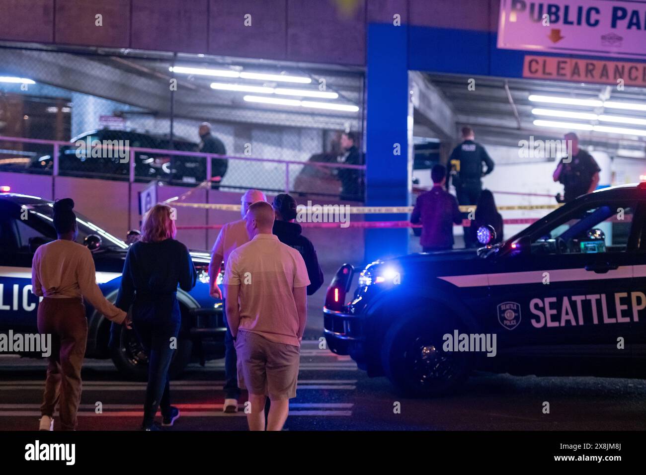 Seattle, USA. 25th May 2024. Around 11:20pm A shooting erupted in the ...