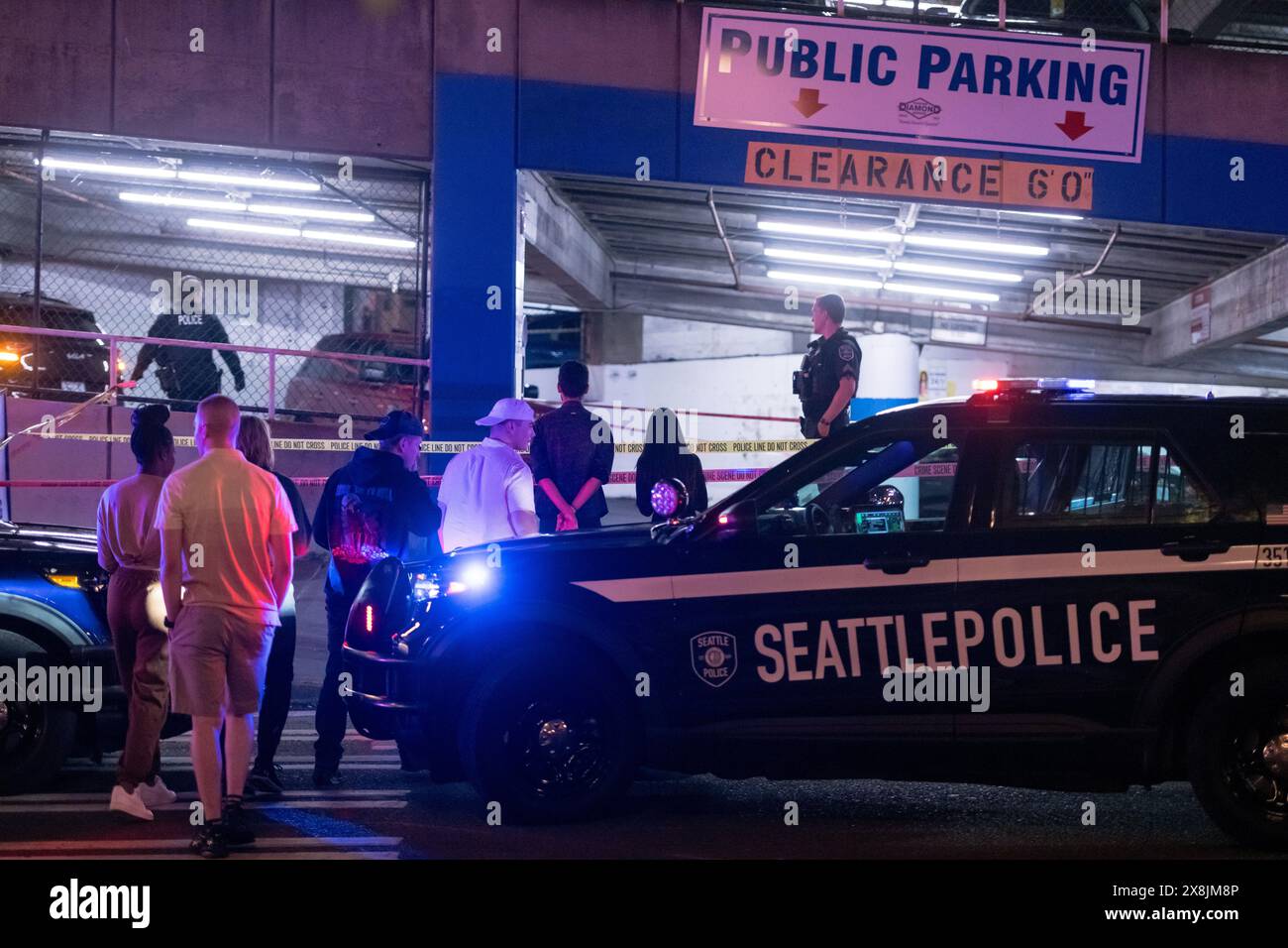 Seattle, USA. 25th May 2024. Around 11:20pm A shooting erupted in the ...
