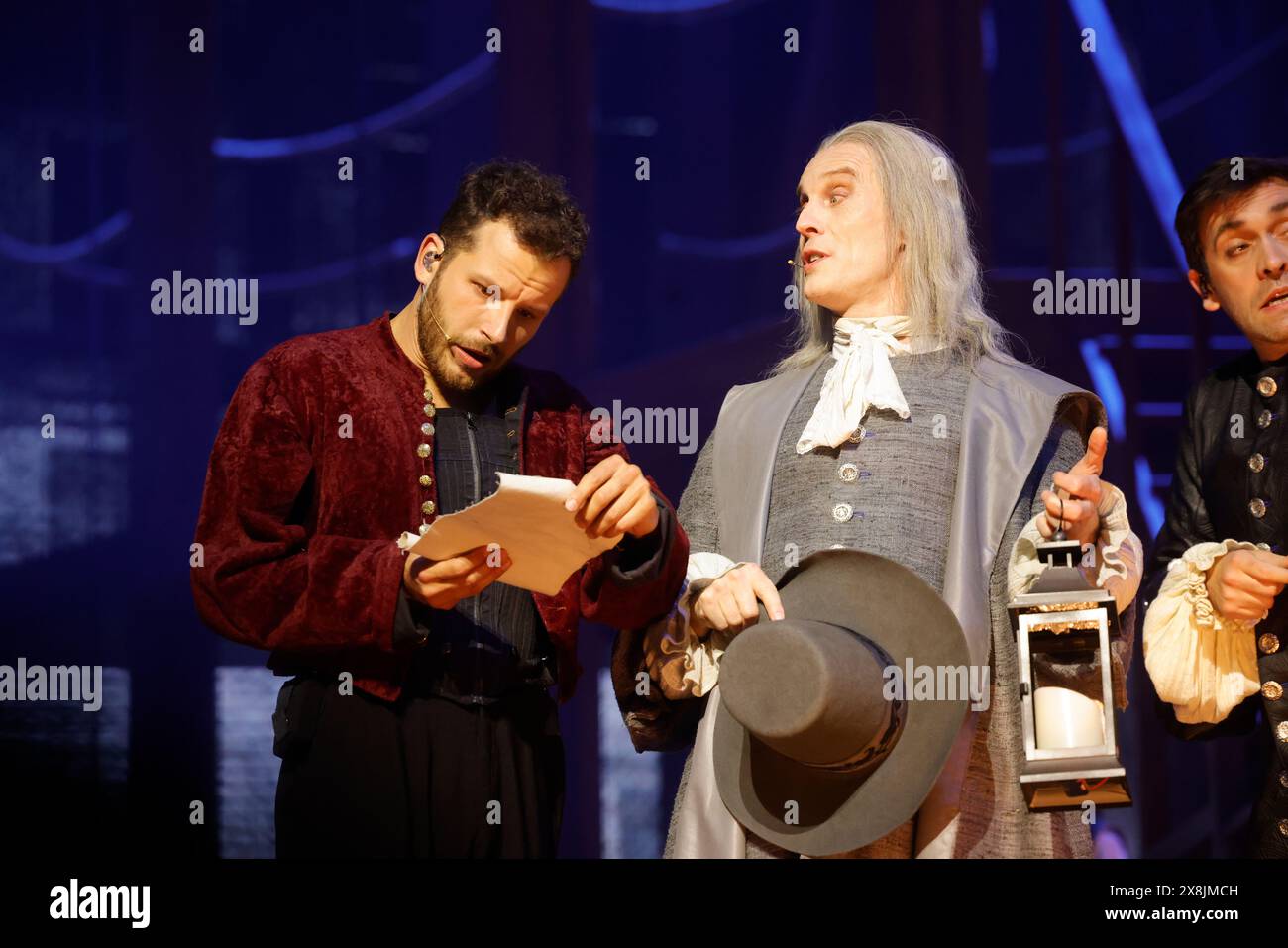 Limoges, France. May 25, 2024. Molière, the Urbain opera, musical ...