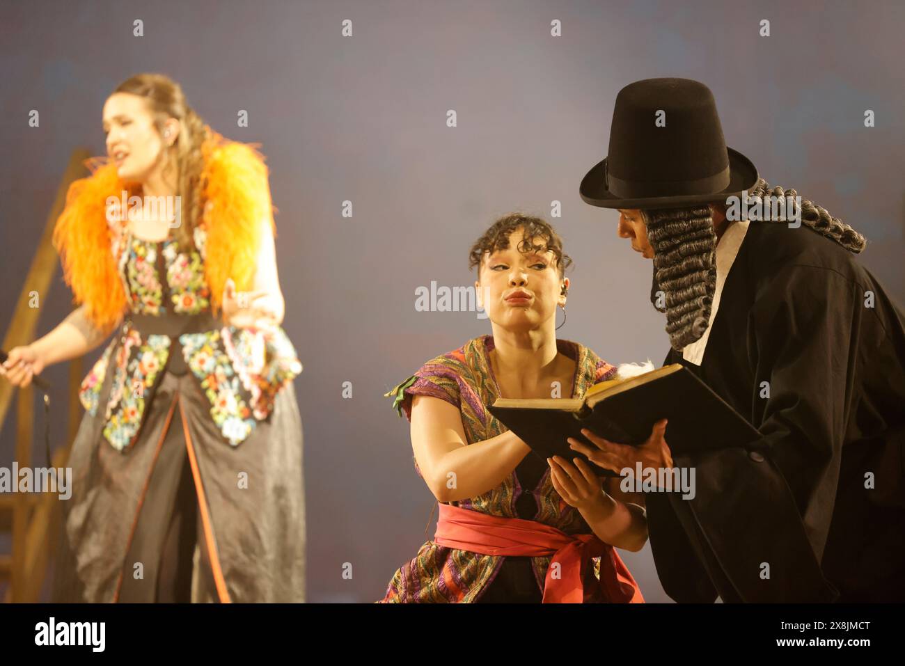 Limoges, France. May 25, 2024. Molière, the Urbain opera, musical ...