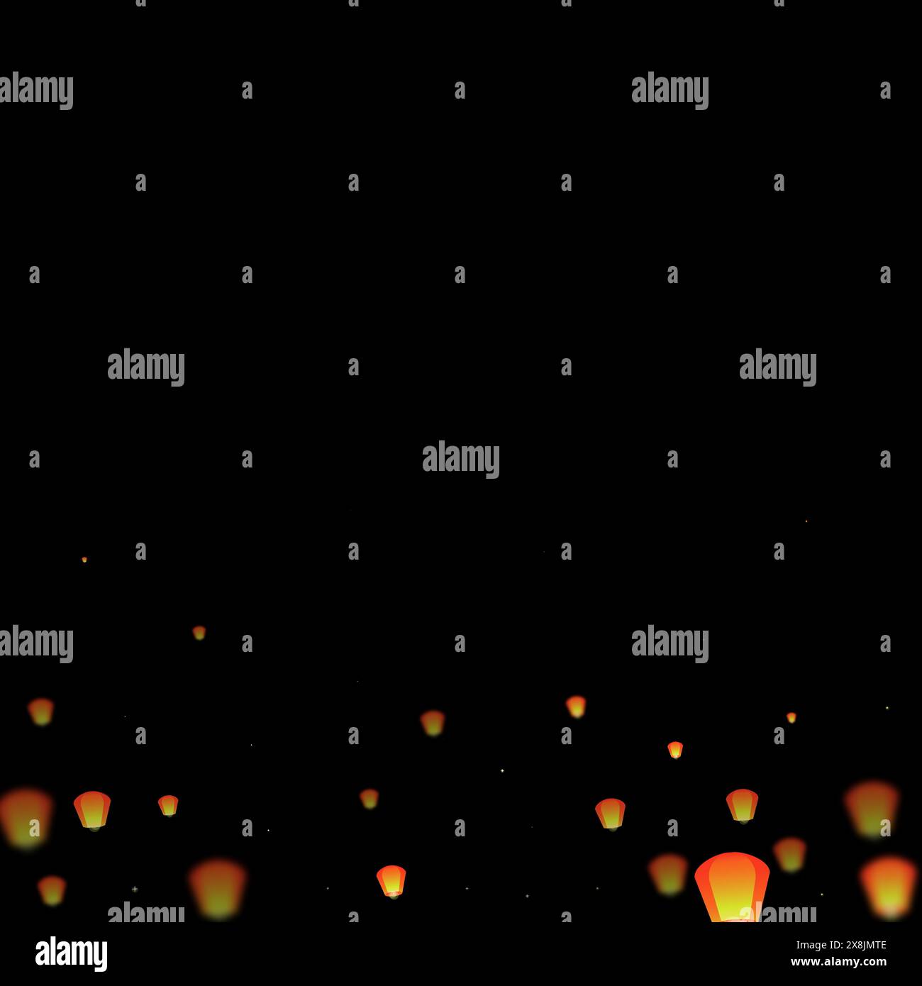 Loi krathong celebration Stock Vector Images - Alamy