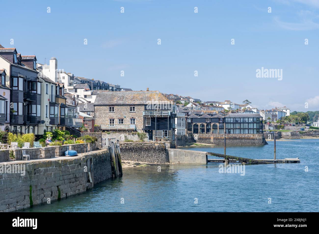 Falmouth waterfront, Falmouth, Cornwall Stock Photo - Alamy