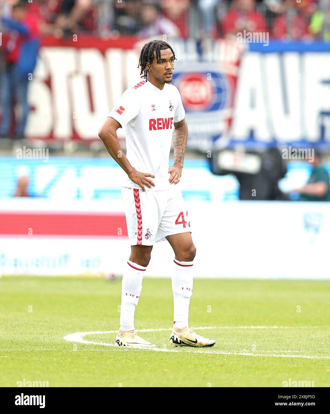 Heidenheim, Deutschland. 18th May, 2024. firo : 18.05.2024, football ...