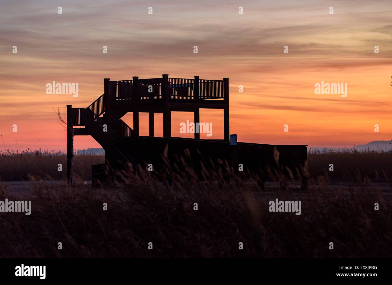 Silueta del cielo de invierno hi-res stock photography and images - Alamy