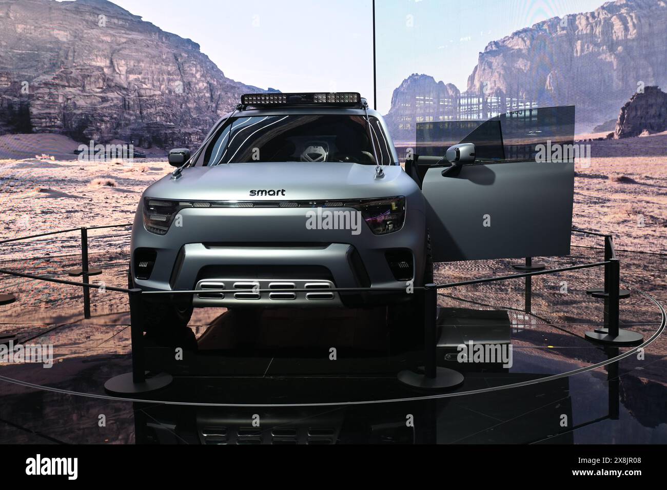 2024 Beling Auto Show, New Mercedes Benz, Luxury Car Brand, logo ...