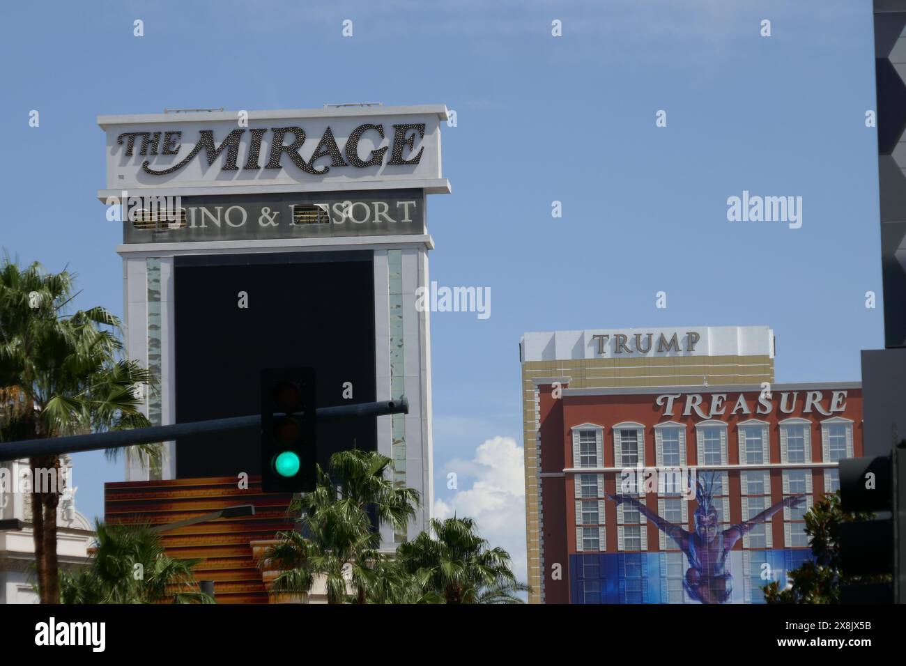 Las Vegas, Nevada, USA 15th May 2024 The Mirage Hotel & Casino at 3400 ...