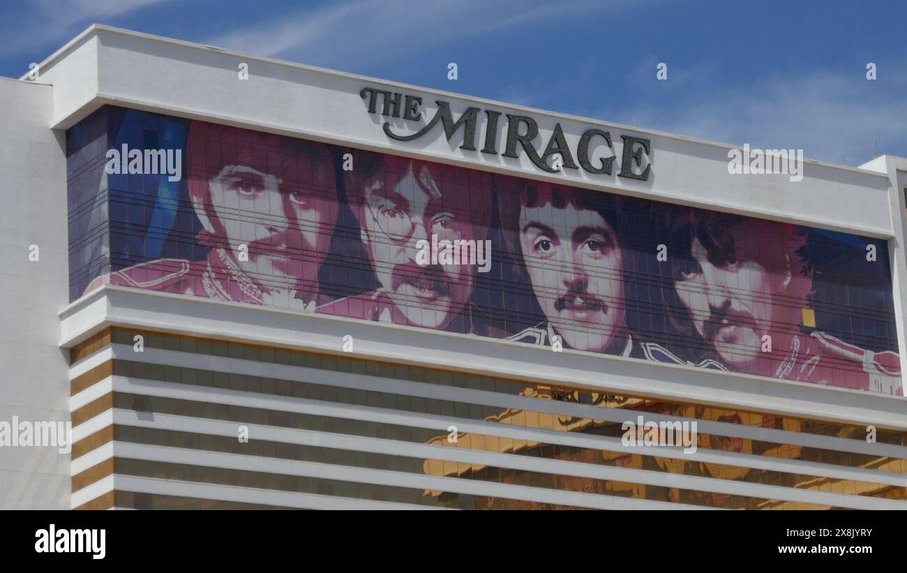 Las Vegas, Nevada, USA 15th May 2024 The Mirage Hotel & Casino at 3400 ...