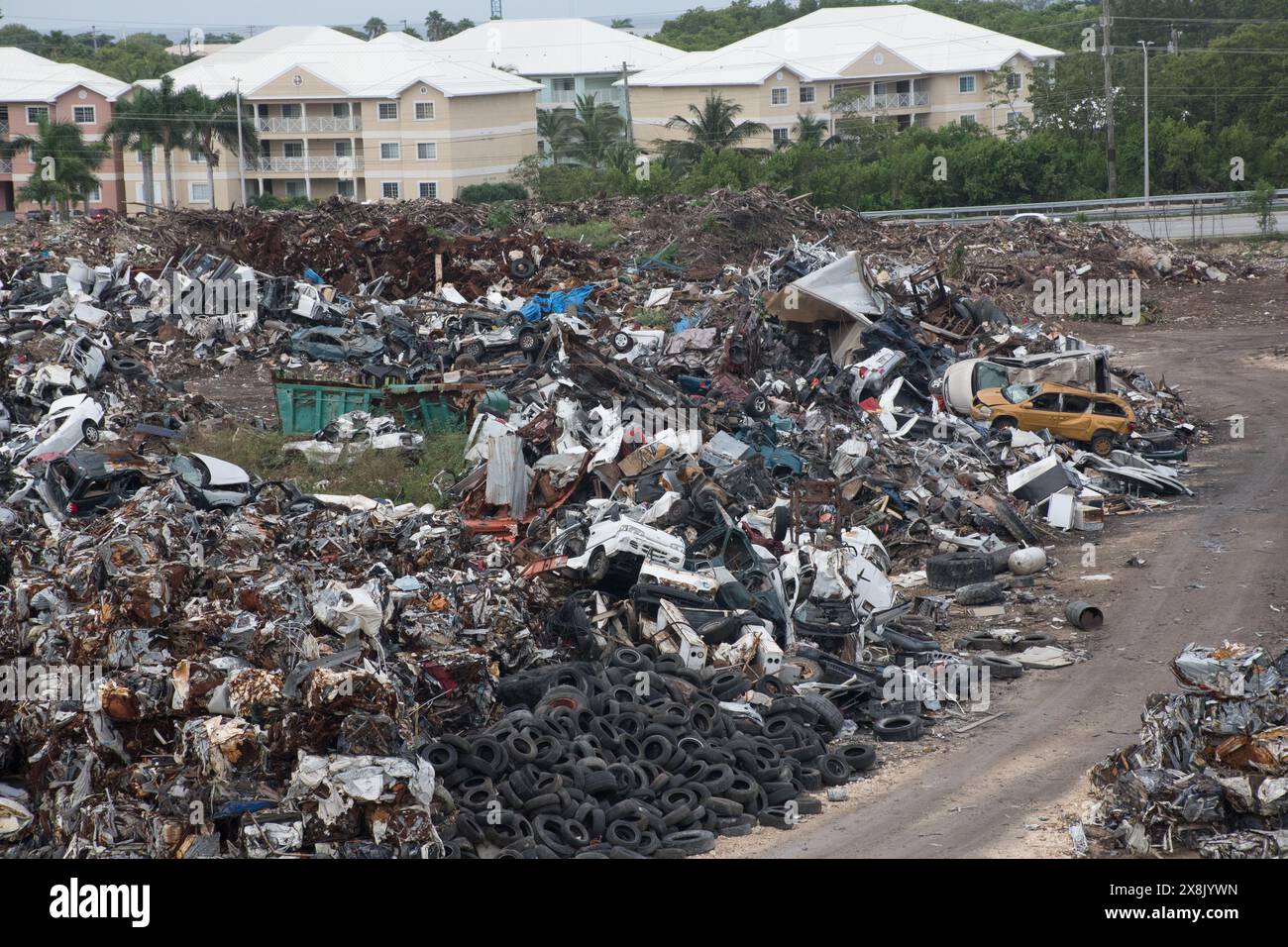 The dump in Grand Cayman. The trash pile continues to get bigger and ...