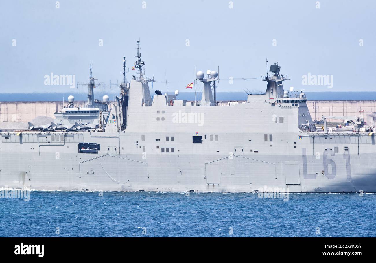 Spanish Armed Forces. Naval Magazine, dynamic exhibition and aerial ...