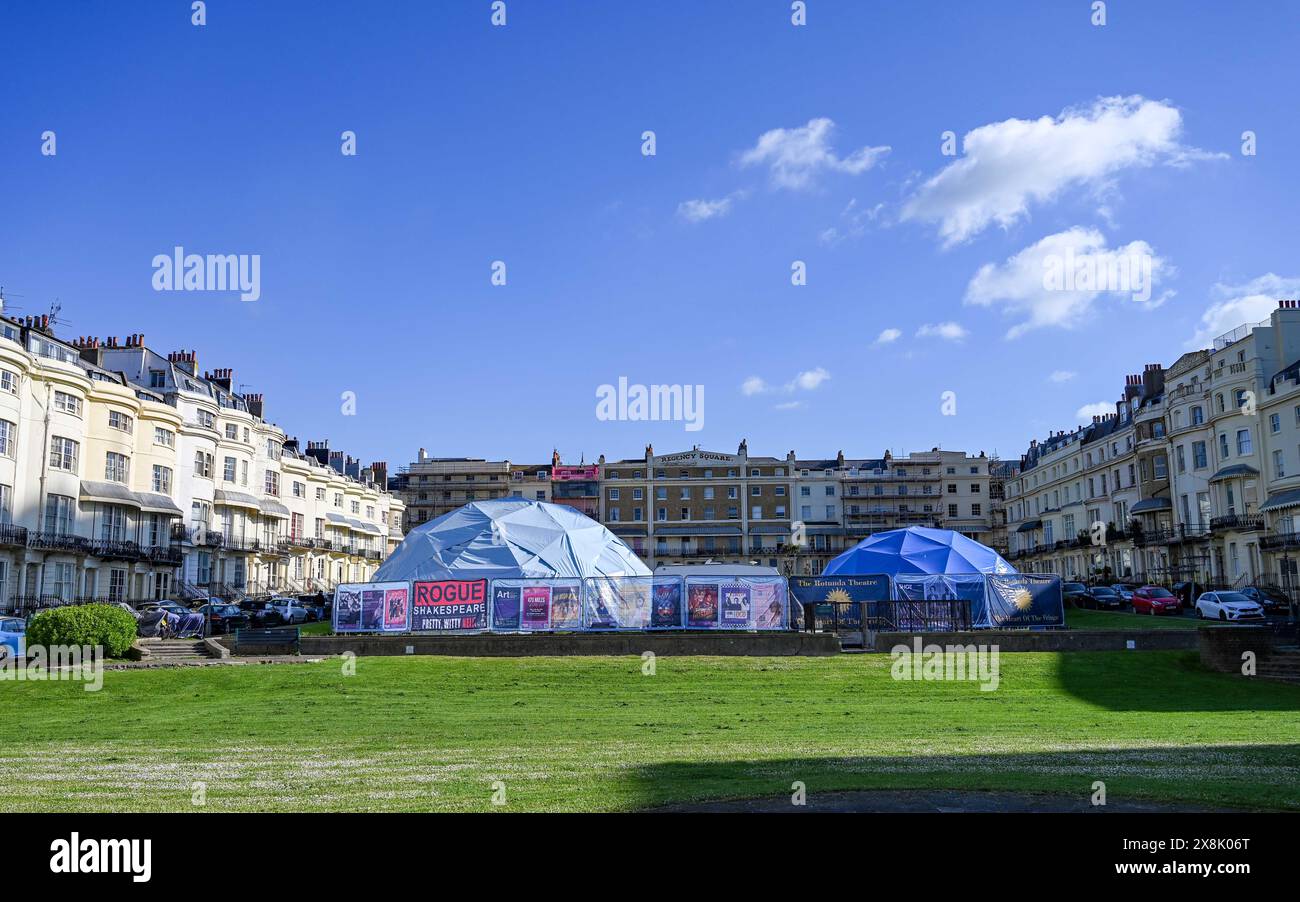 The Rotunda Theatres in Regency Square Brighton are two pop up studio ...