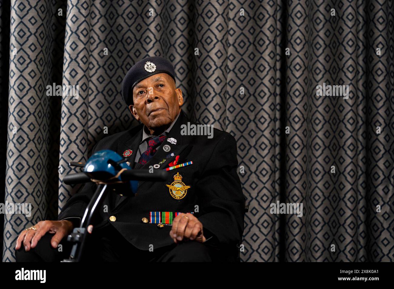 Normandy veteran Gilbert Clarke, who was born in Montego Bay, Jamaica ...