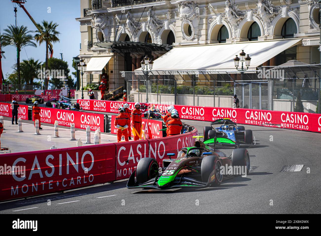 25 BARNARD Taylor (gbr), PHM AIX Racing, Dallara F2 2024, action during ...