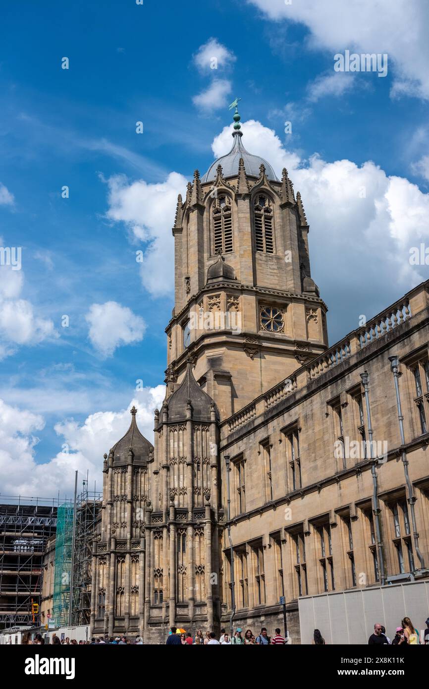 Tom Tower, Oxford Stock Photo - Alamy