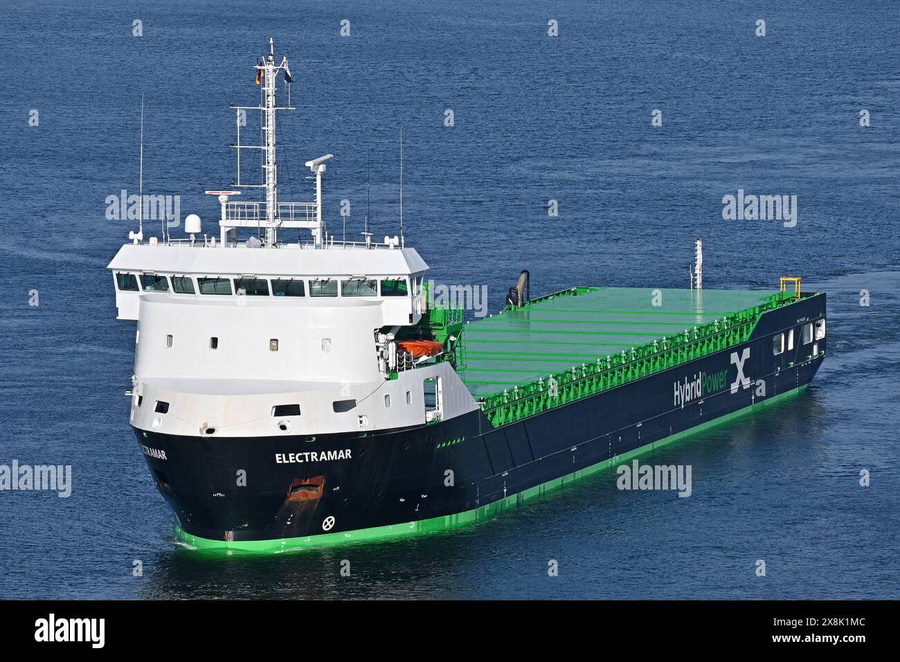 2024 built General Cargo Ship ELECTRAMAR at the Kiel Canal Stock Photo ...
