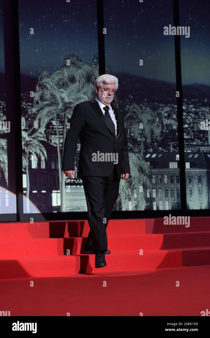 May 25th, Cannes George Lucas tribute with a Palme d’Honneur gave by ...