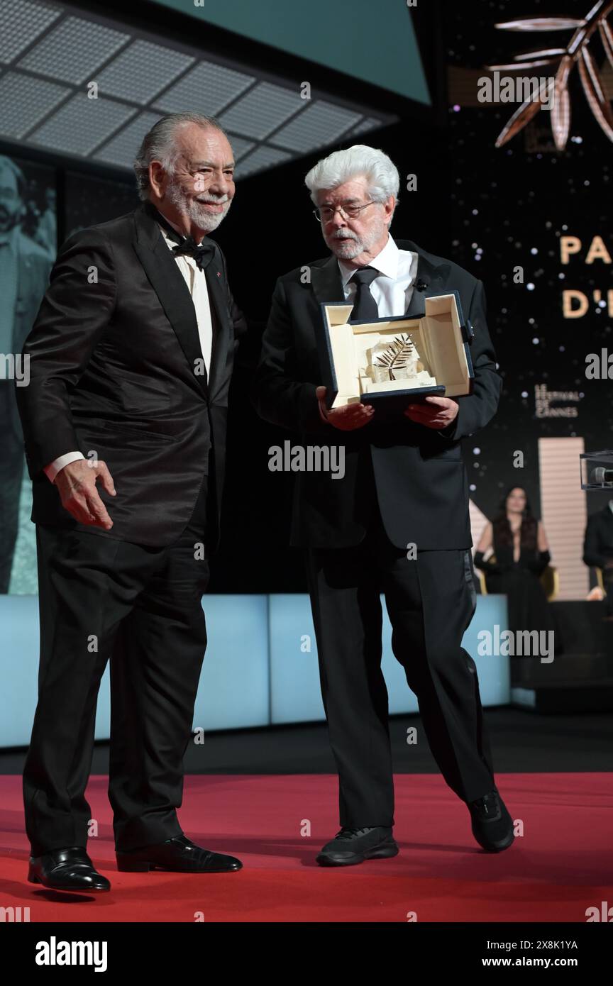 May 25th, Cannes George Lucas tribute with a Palme d’Honneur gave by ...